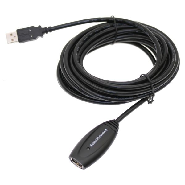 USB 2.0 Repeater Cable 17ft. USB 2.0 Extension Cable | Cooldrives